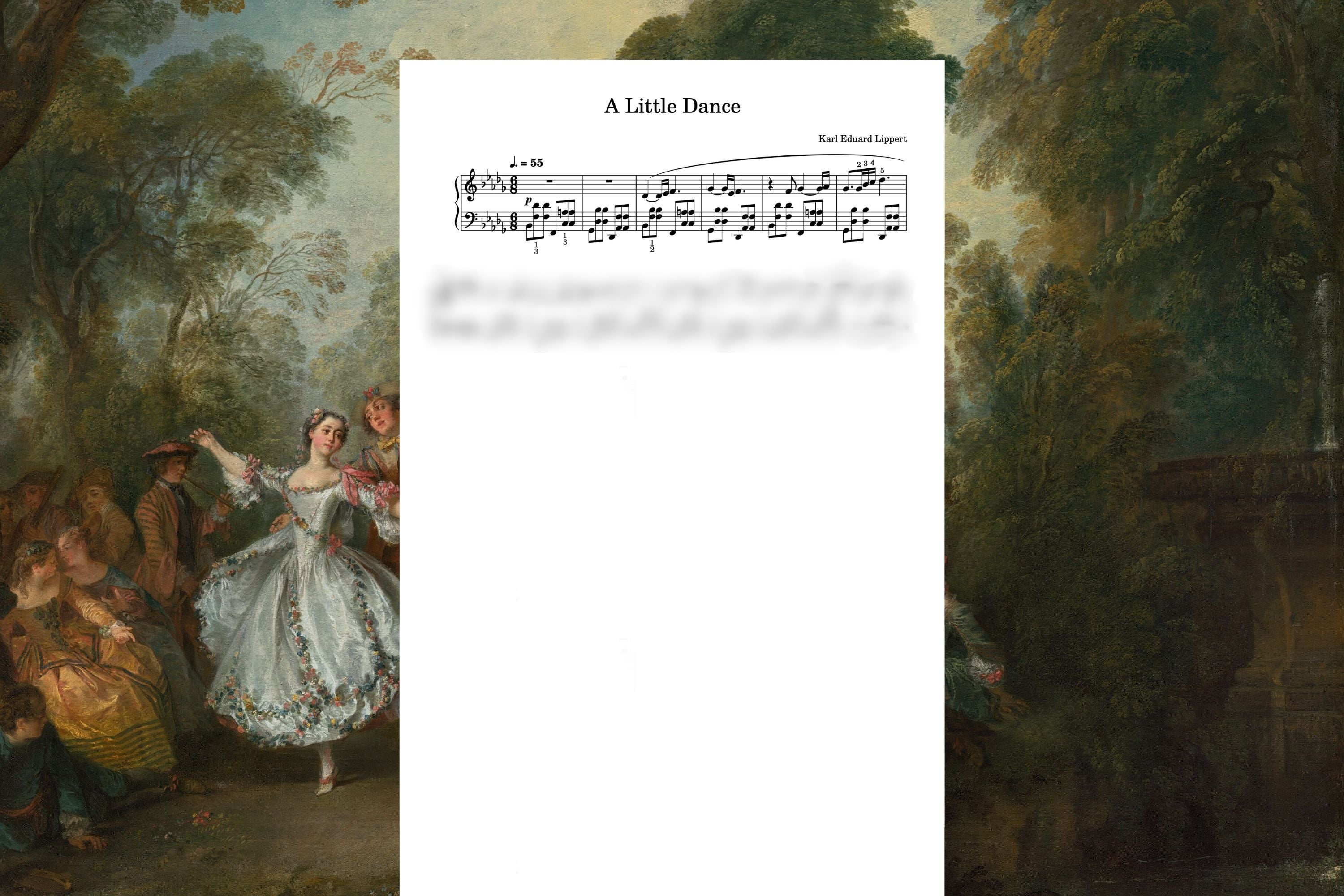 A Little Dance - Sheet Music (Digital) – Karl Lippert